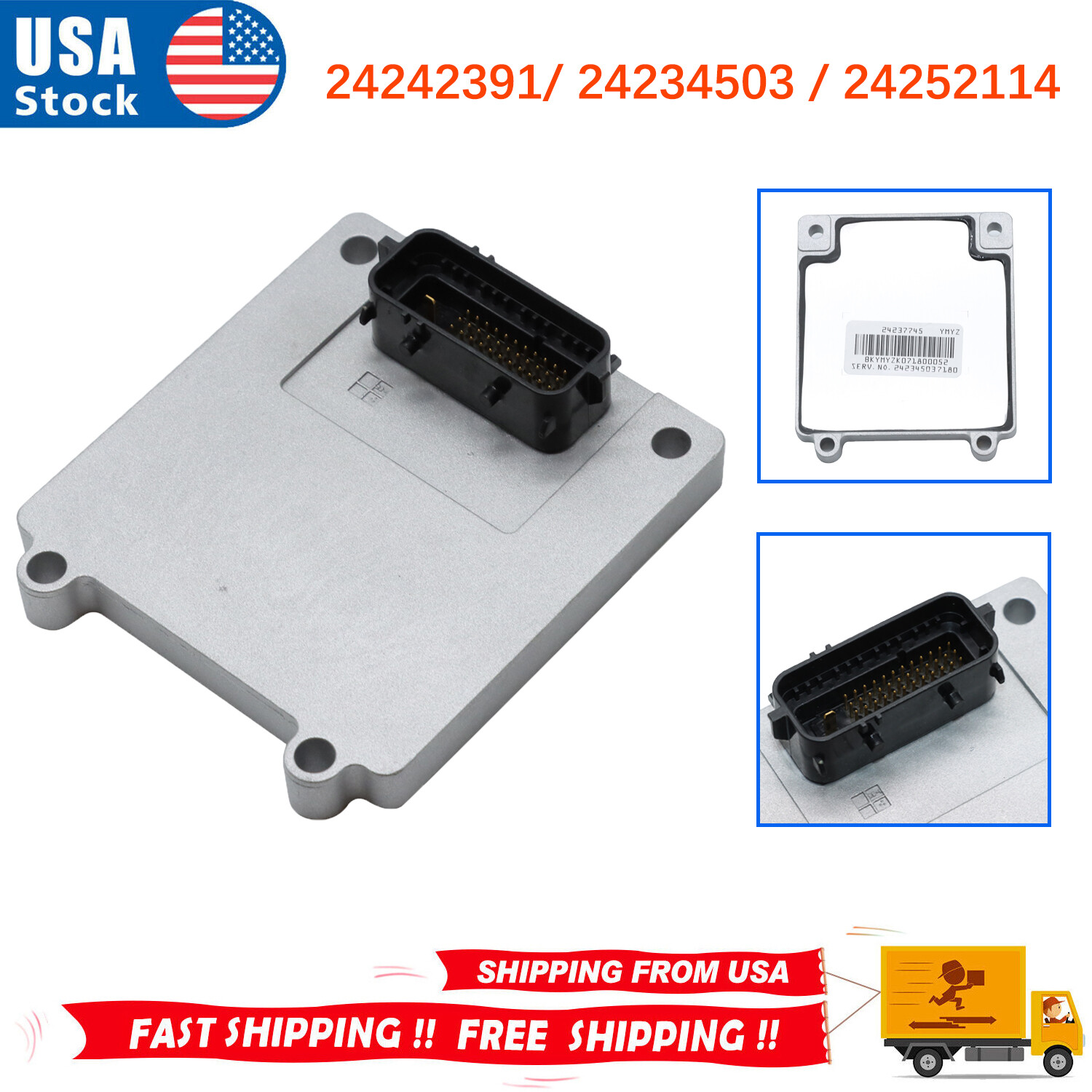 Transmission Control Module TCM ECU 24242391 24234503 24252114 T42 ...