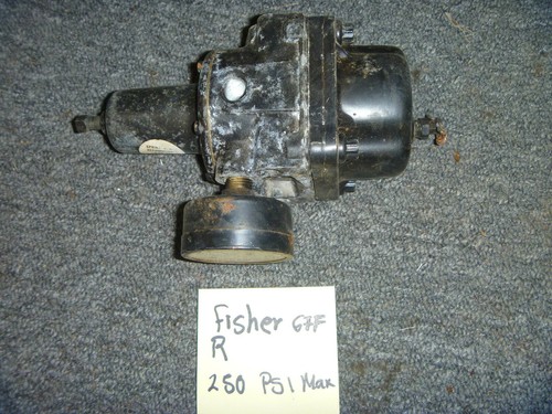 Fisher Pneumatic Pressure Regulator 250 PSI Max 67FR OEM New | eBay