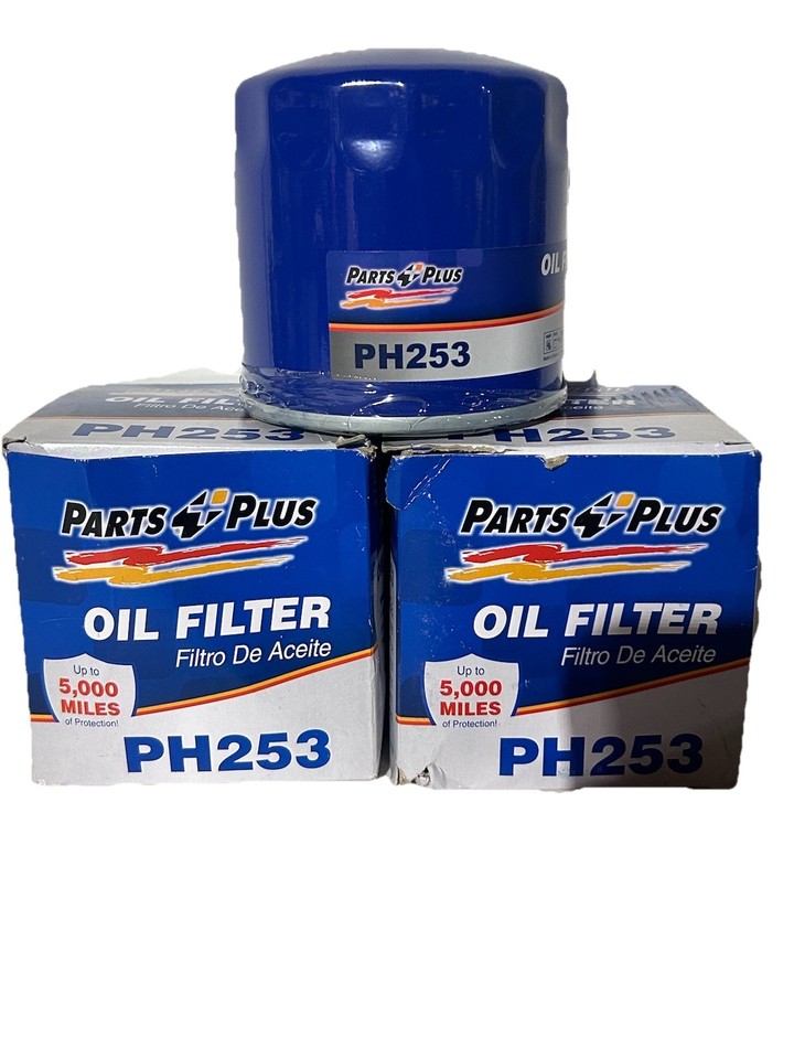 3 PK Engine Oil Filter-Standard Life Oil Filter Parts Plus PH253 | eBay