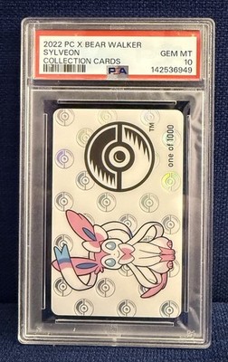 2022 Pokemon Center x Bear Walker ESPEON Skateboard Promo Card PSA 10 ...