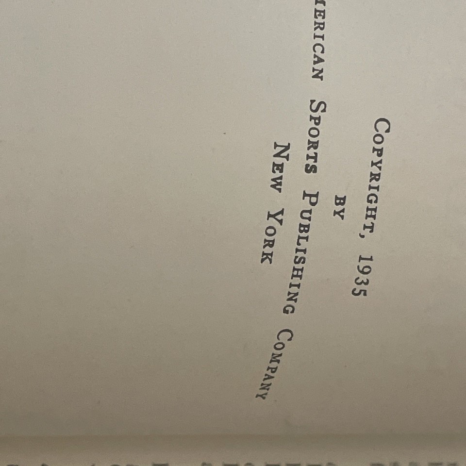 Spalding’s Ready Reckoner of Baseball Club Standings 1935 | eBay