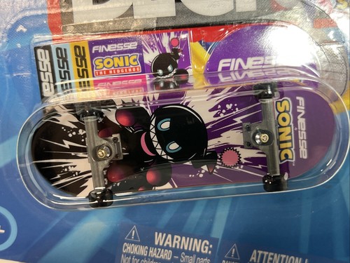 Tech Deck Finesse x Sonic the Hedgehog Dark Chao Fingerboard New | eBay