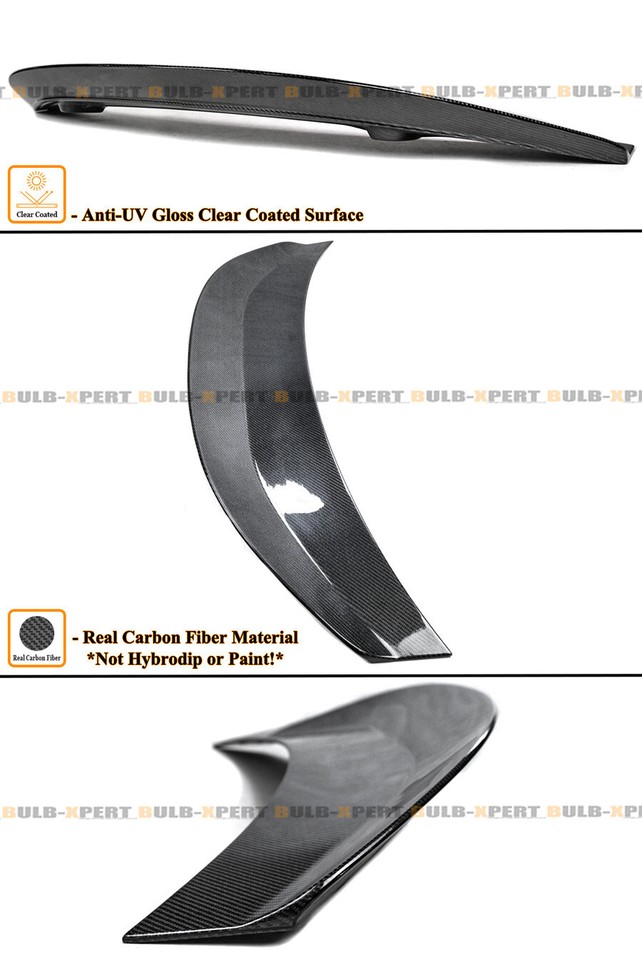 FOR 2015-24 LEXUS RC F RCF AG STYLE CARBON FIBER HIGHKICK TRUNK DECK ...