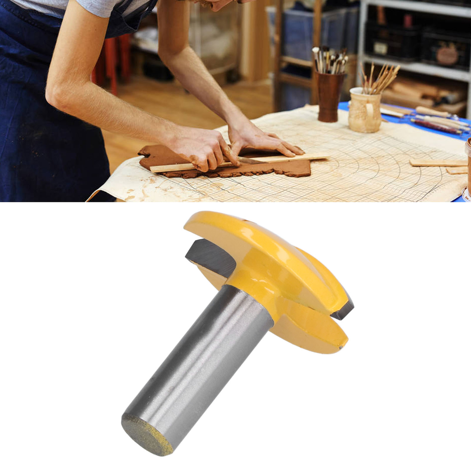 1/2 Woodworking Small Bowl Milling Cutter Trimming Machine Milling ...