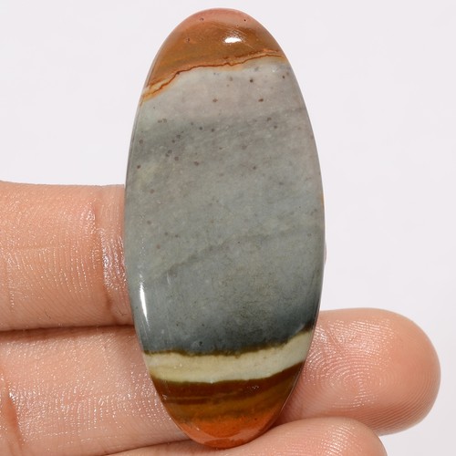 Natural Polychrome Jasper Oval Cabochon Loose Gemstone 53.5 Ct 46X21X6mm EE45595 | eBay