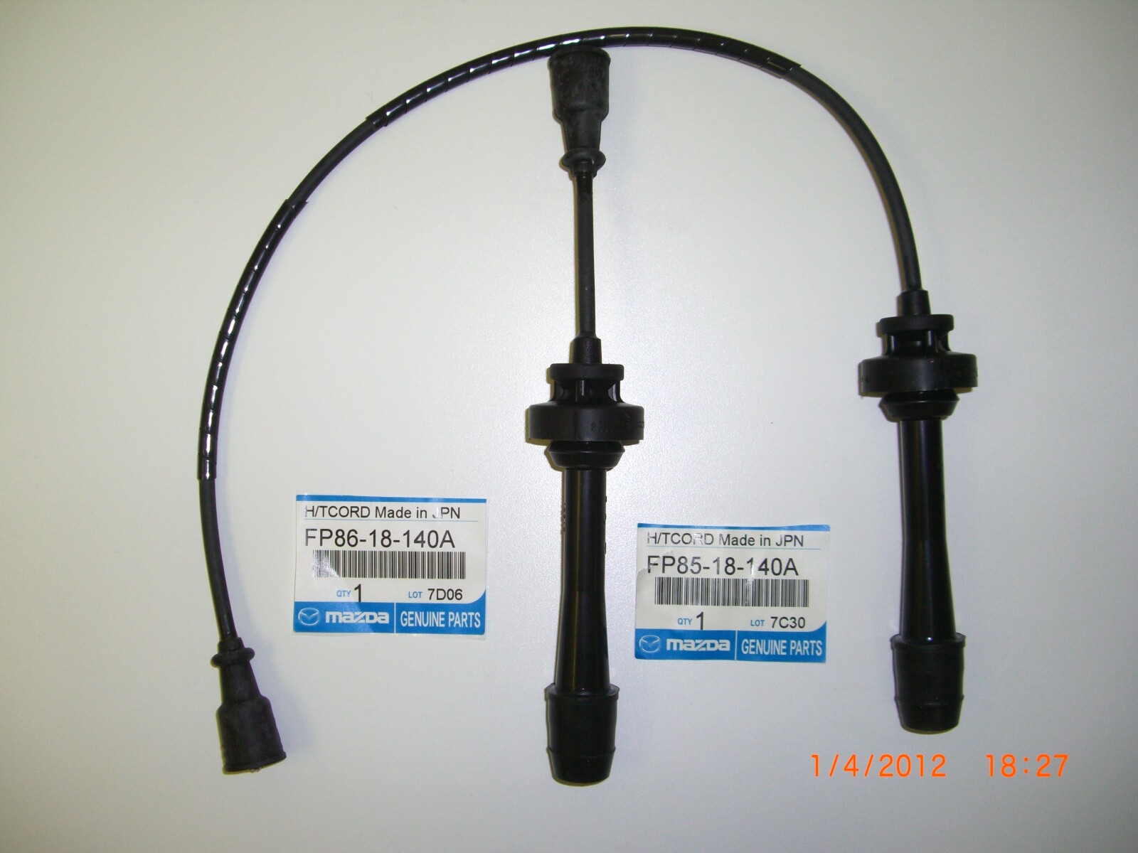 Genuine Mazda Plug Wire Set FP85-18-140A & FP86-18-140A Protege | eBay