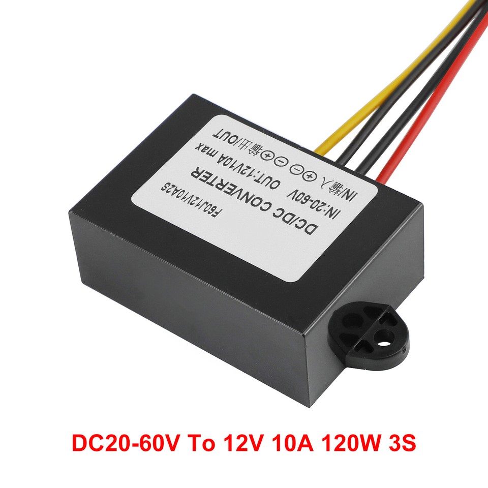 3-30A Waterproof DC/DC Converter Power Supply Regulator 20-60V Step ...