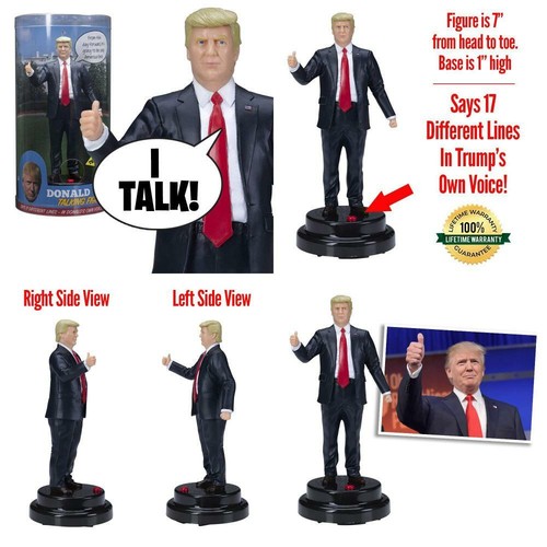 Donald Trump Talking Figure, Says 17 Different Audio Lines In President ...