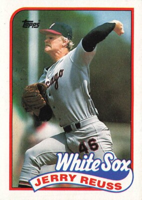 Jerry Reuss 1989 Topps #357 Chicago White Sox | eBay