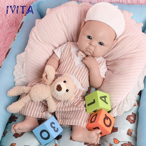 19" Unpainted Soft Silicone Reborn Baby Doll Blank Floppy Silicone Newborn Doll | eBay