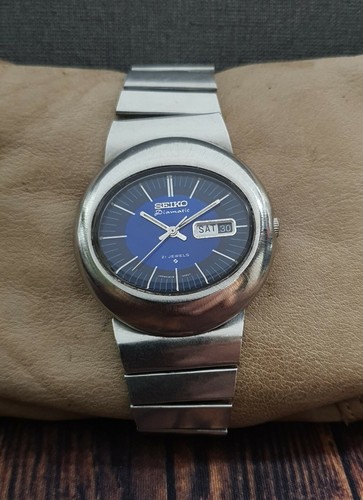 SEIKO DIAMATIC 6119-5410 AUTOMATIC VINTAGE 70's RARE 21J JAPAN WATCH ...