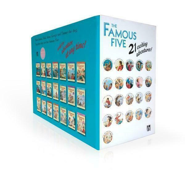 Famous Five : Books 1-21 Classic Edition Box Set (2015, Paperback) for ...