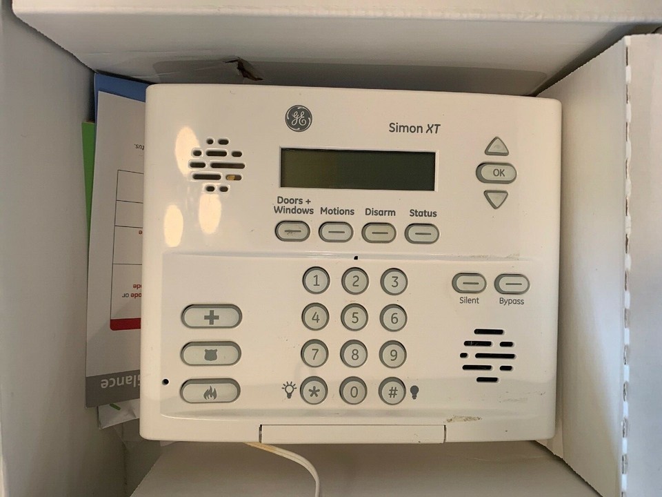 Simon XT GE alarm Controller Frontpoint Alarm.com security Monitoring ...