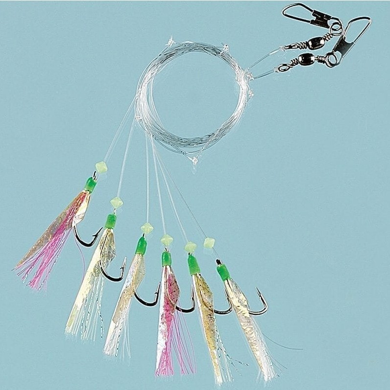 10 Sets of Fladen Luminous Sabiki Herring Feathers for sale online ...