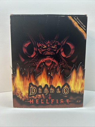 Diablo & Hellfire Combo / Bundle Big Box (PC CD-ROM) Blizzard Sierra French | eBay