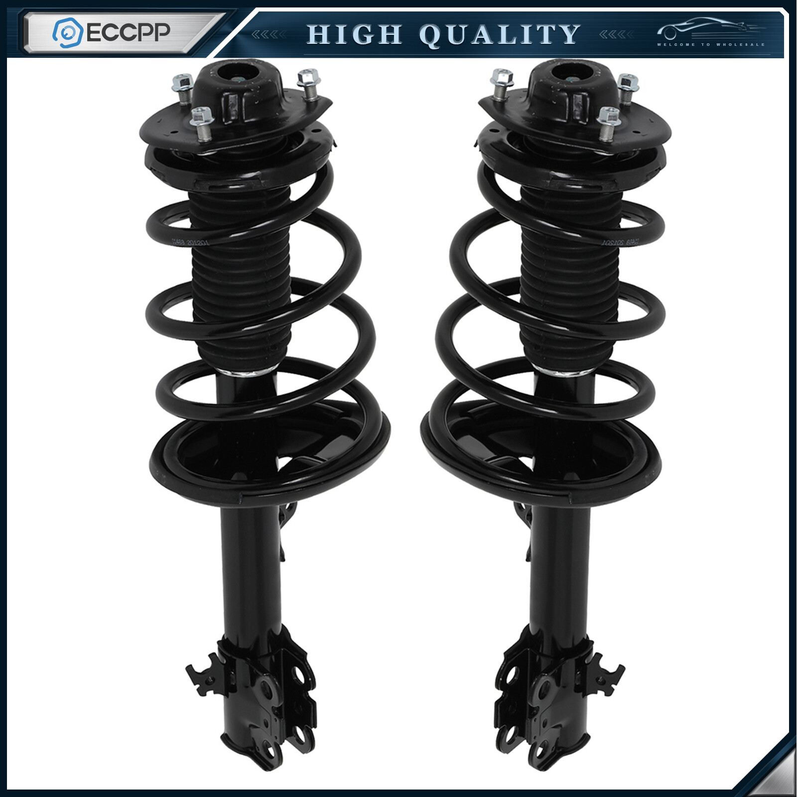 For 1999-2003 Lexus RX300 Front Pair Complete Strut & Coil Spring ...