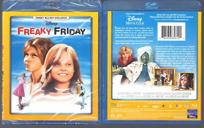 Freaky Friday (Blu-ray) Disney Movie Club Exclusive OOP - New & Sealed ...