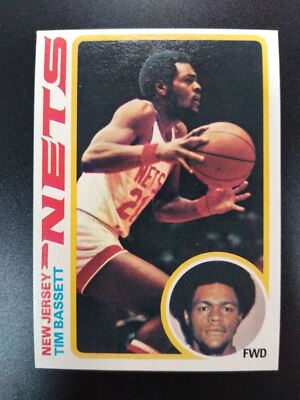 1978-79 Topps #96 TIM BASSETT New Jersey Nets NRMT *CT18 | eBay