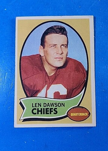 1970 TOPPS FOOTBALL #1 LEN DAWSON CHIEFS EX | eBay