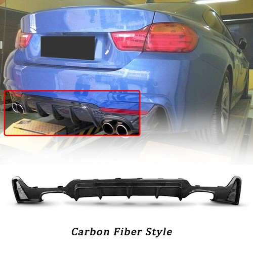 Rear Diffuser For BMW F32 F33 435i M Tech Quad Out 2014-2020 Carbon ...