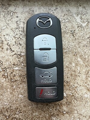 2010 - 13 MAZDA 3 SMART KEY REMOTE FOB FCC: WAZX1T768SKE11A03 (4-BUTTON ...
