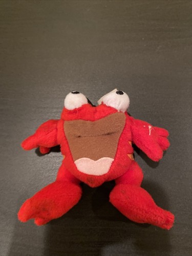 Neopets Red quiggle frog McDonalds Mini Promo Plush Toy 4" happy meal ...