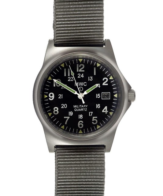 Original MWC G10 Military Watch 50m G1098 Grey Strap Guarantee for sale ...
