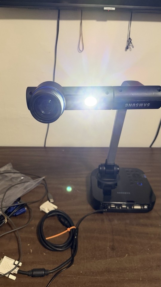 Samsung SDP-860 HD SXGA XGA Document Camera Visual Presenter VGA USB w ...