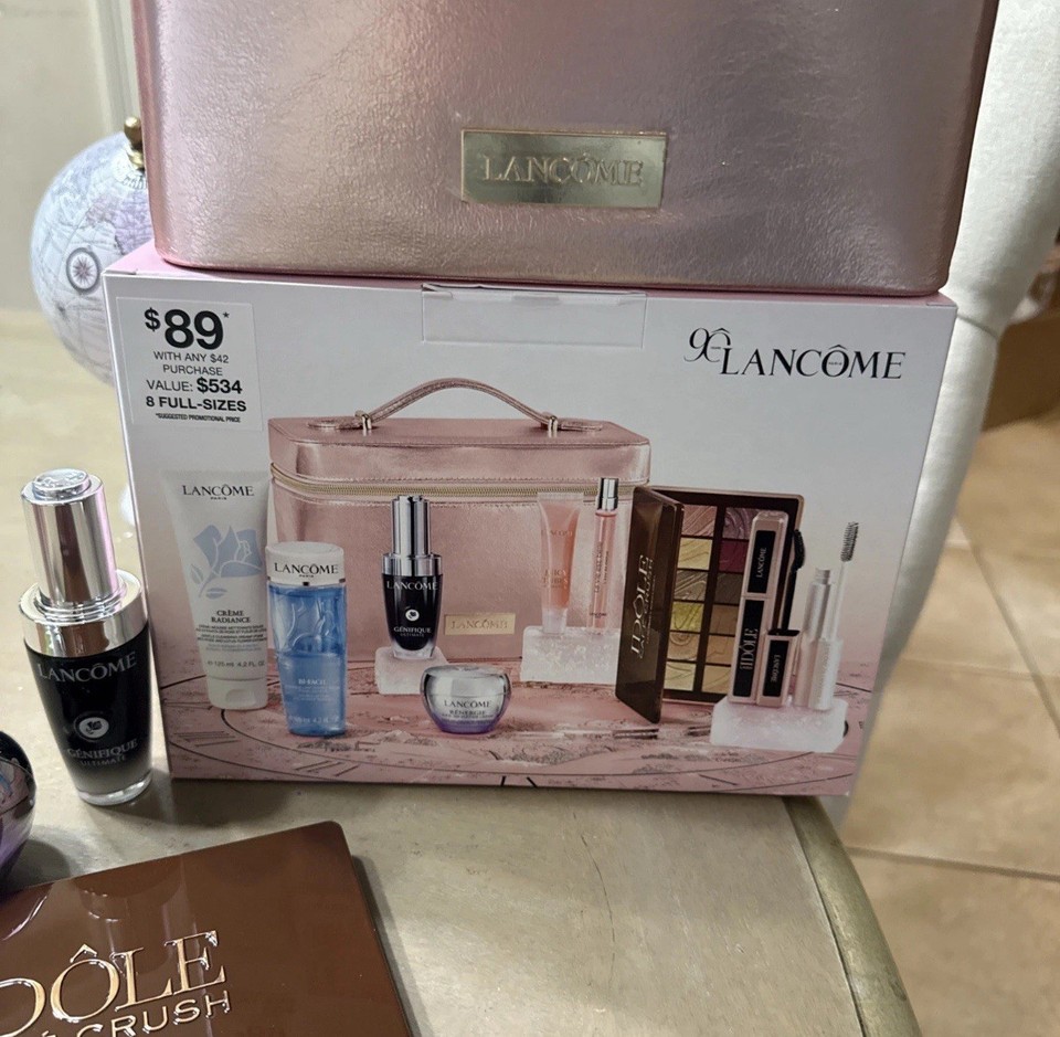 LANCOME Holiday Beauty Box Collection Complete Set Blockbuster 2025 NEW ...