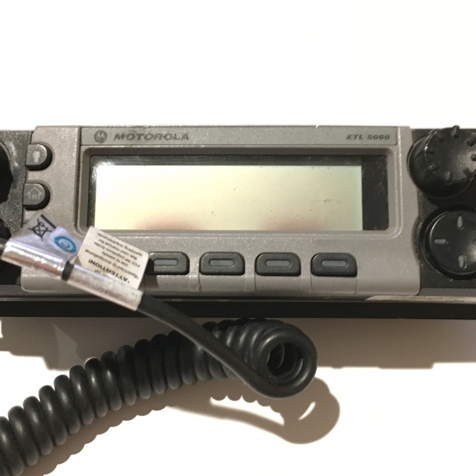 MOTOROLA XTL 5000 CTRL Head Display Only - HLN6911E HLN1467E - Untested ...