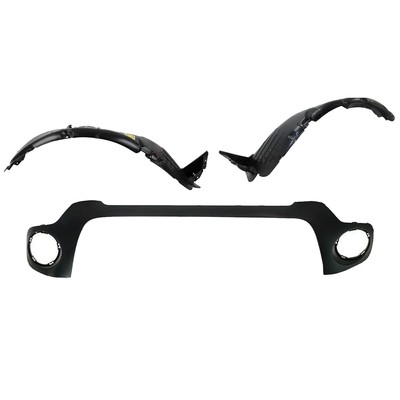 Front Bumper Cover & Fender Liner Kit for Kia Soul 2017-2019 KI1000191 ...