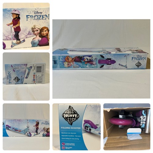 Disney’s Frozen Girls' Inline Quick Folding Kick Scooter Huffy Blue New ...