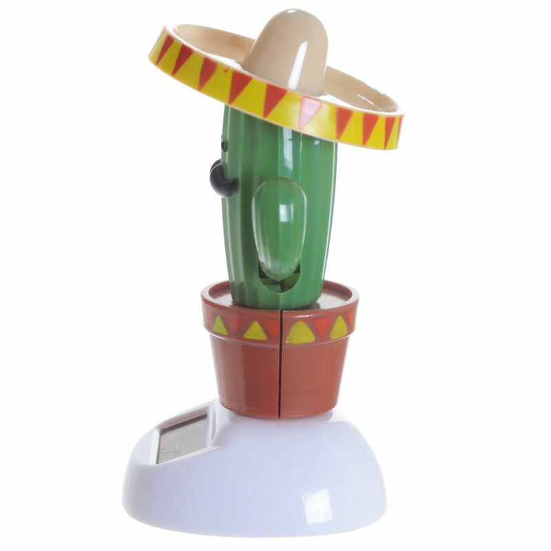 Novelty Solar Powered Pal Dancing Figure - Car dashboard Window Sill ...