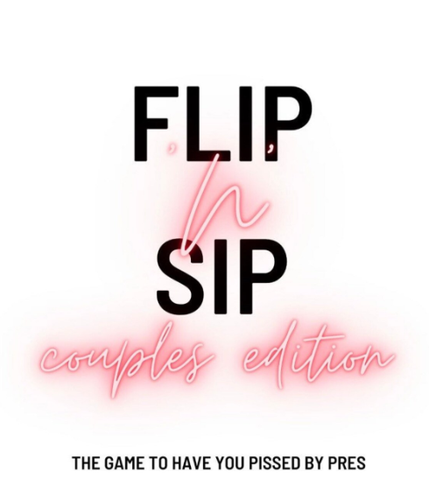 Flip’n’Sip Drinking Card Game Couples Edition | eBay UK