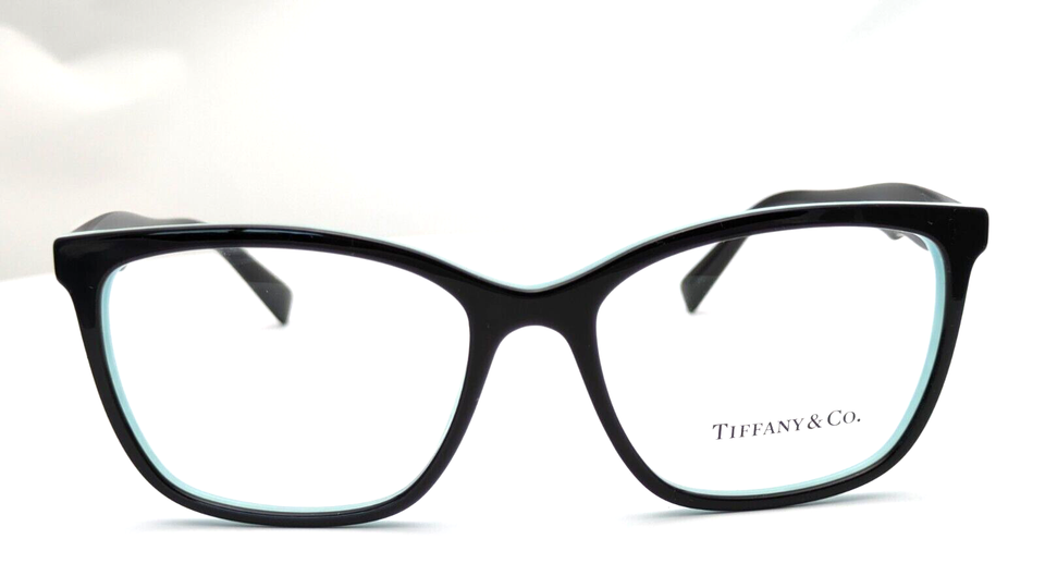 Tiffany & Co. TF2175 8055 Black On Tiffany Blue Rectangle Womens ...