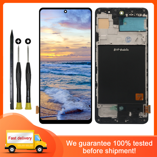 Frame For Samsung Galaxy A51 2019 A515 Display LCD Touch Screen ...