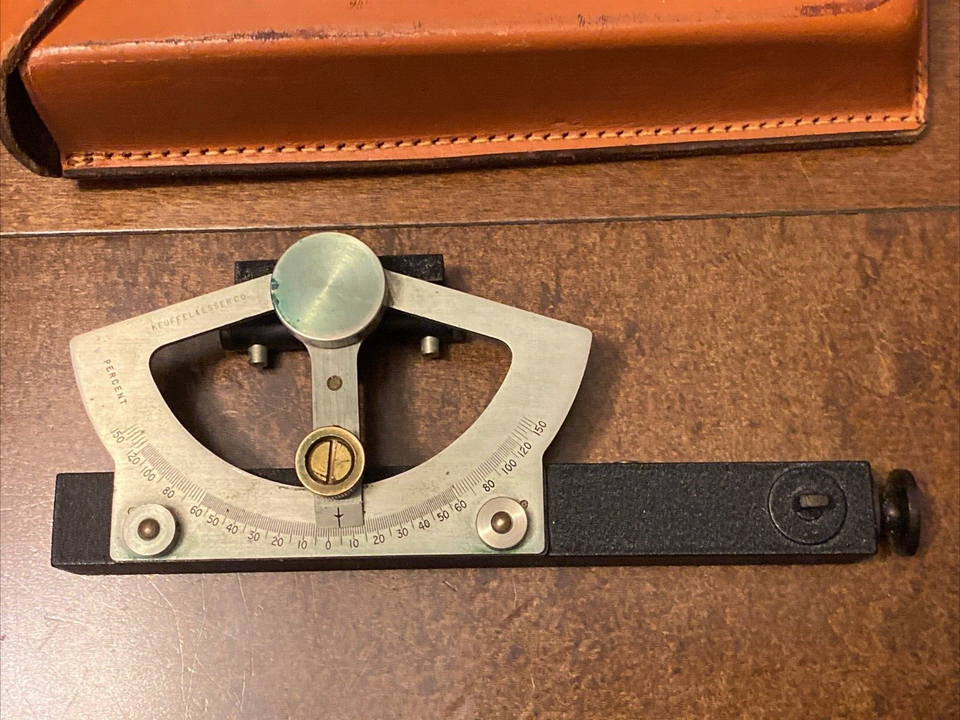 VINTAGE KEUFFEL & ESSER CO. BRASS SURVEYORS HAND LEVEL SIGHT SCOPE ...
