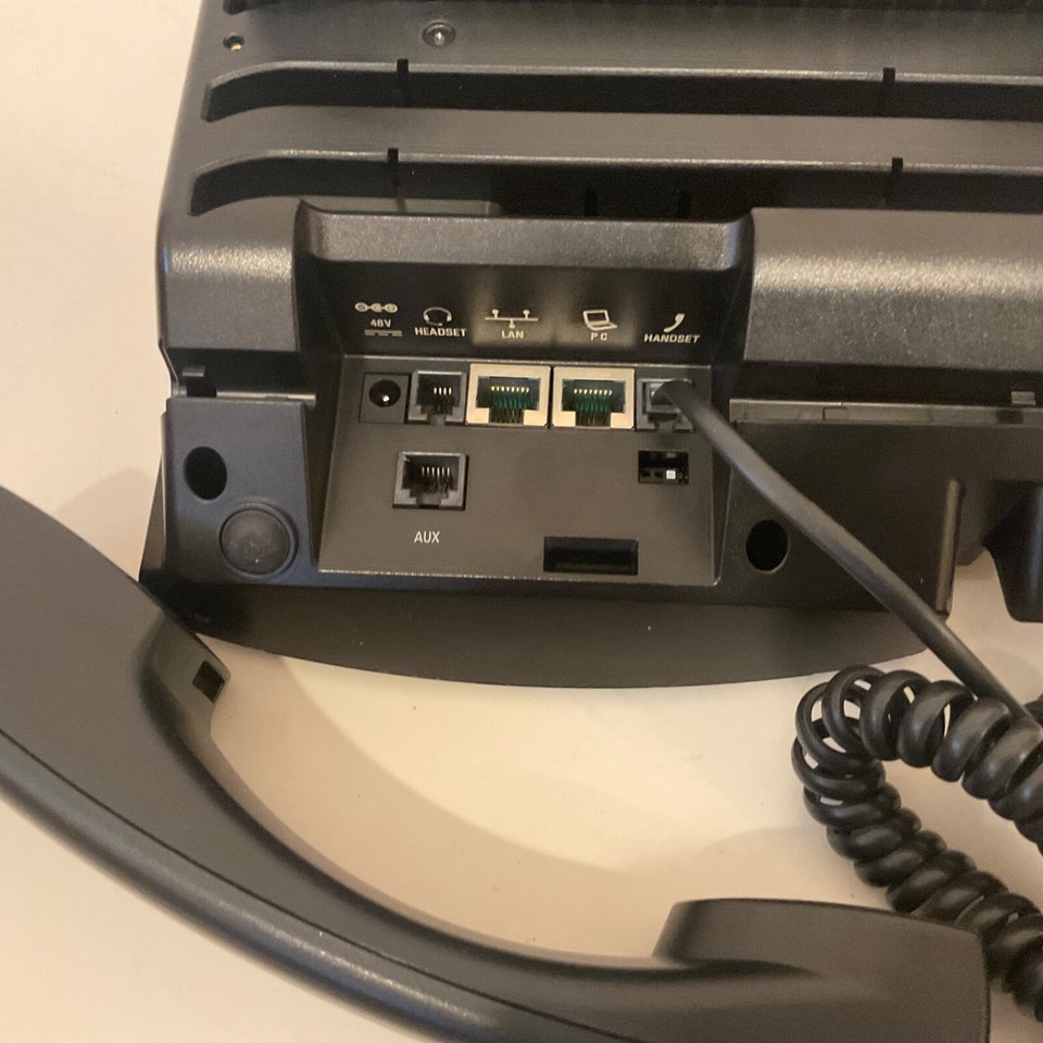 Polycom VVX 600 Touchscreen Office IP Phone 2201-48600-001 Not Tested ...