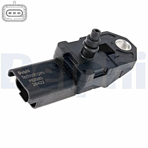 DELPHI Ladedruck Saugrohrdrucksensor Für CITROEN C3 DS PEUGEOT 13-21 ...