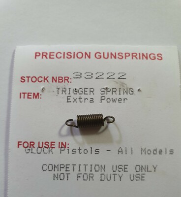 Wolff 6 LB Extra Power Trigger Spring for GLOCK 17 19 20 21 22 23 24 26 ...