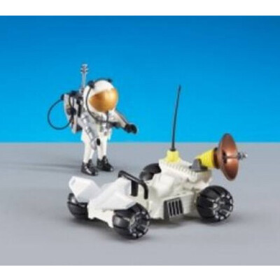 Playmobil Figure Spaceman Suit Rover Vehicle Moon Buggy 6460 GERMANY ...