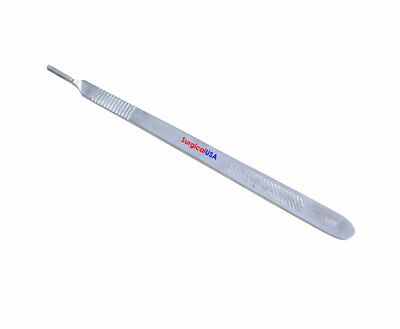 Scalpel Handle Long #3L Stainless Steel Scalpels for Blade 10 to 15 ...