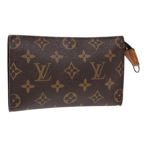 LOUIS VUITTON Monogram Bucket PM Accessory Pouch LV Auth 84351 | eBay