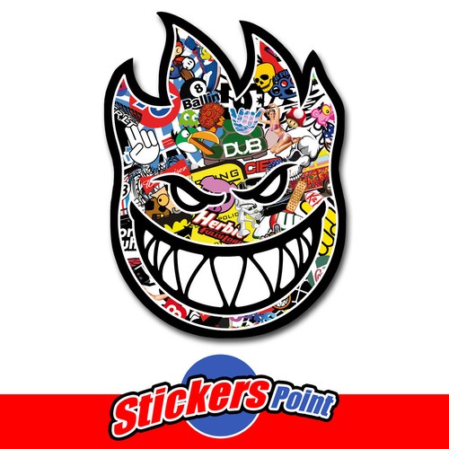 SPITFIRE STICKER - STICKERS BOMB - PVC - spitfire stickerbomb | eBay