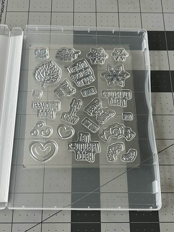 Stampin Up To Every Season Stamps Set And Every Season Punch Pack *NEW ...