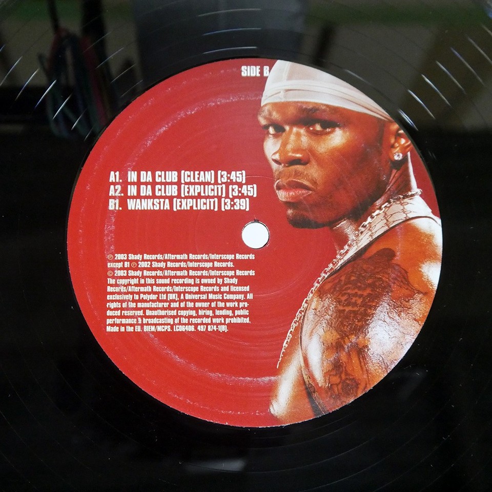 50 CENT IN DA CLUB SHADY 4978741 UK VINYL 12 | eBay