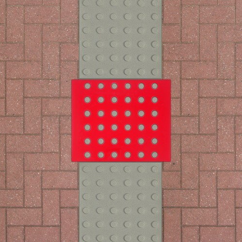 Concrete Stamp Mold, Concrete Stamp Mat For Blind Sidewalk Concrete ...