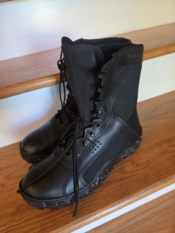 Rocky S2V Military Tactical 102 Men's Black Boots. Sz 11.5M Made In USA ...