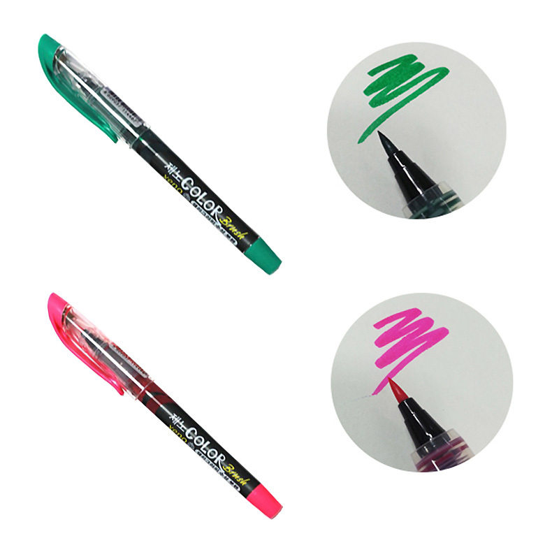 Xeno Calligraphy Color Brush Pen, Fude Pen, Narrow Tip, Kanji China ...