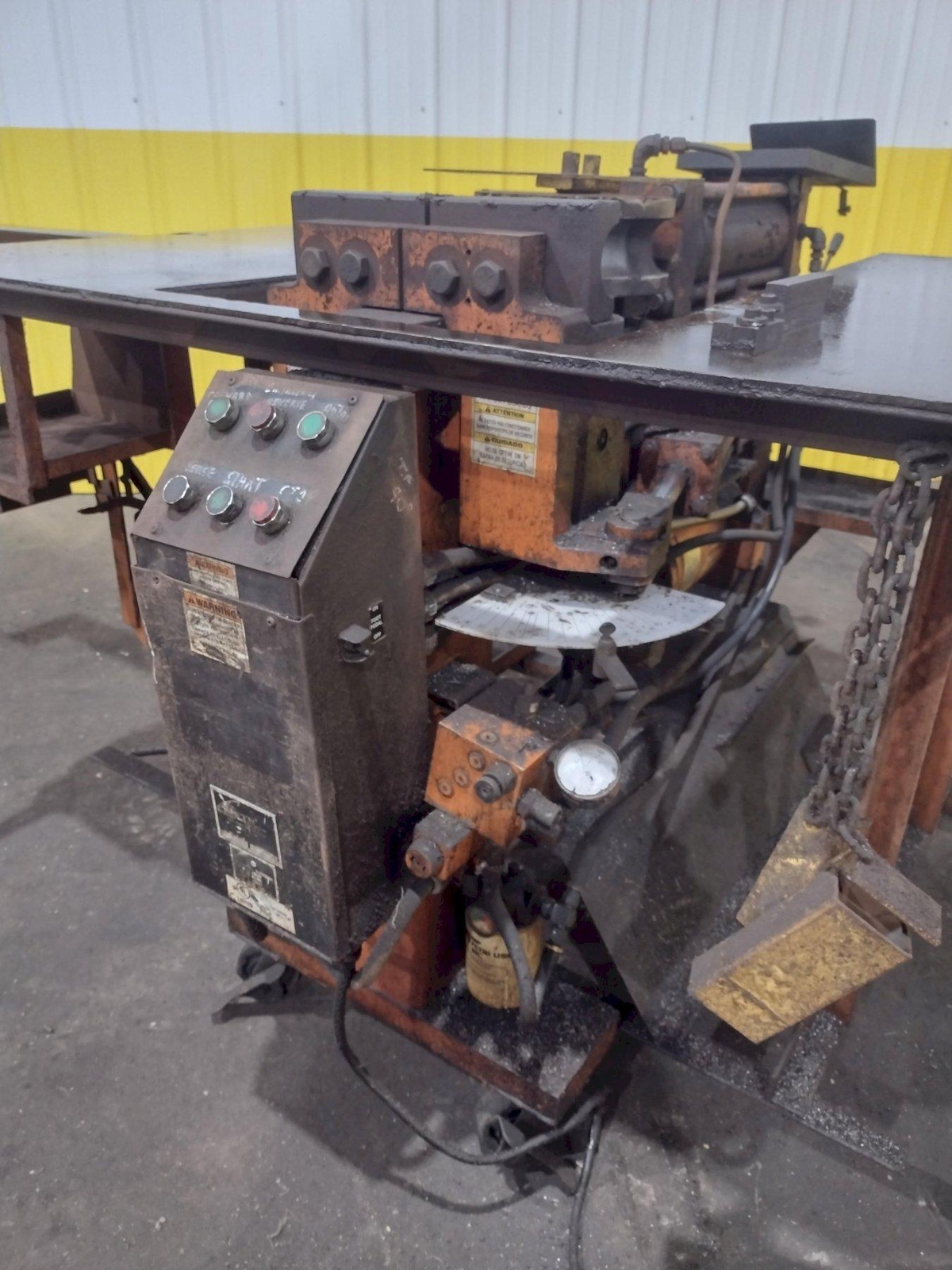 HUTH MODEL #2007 HYDRAULIC TUBING BENDER: STOCK #19709 | eBay